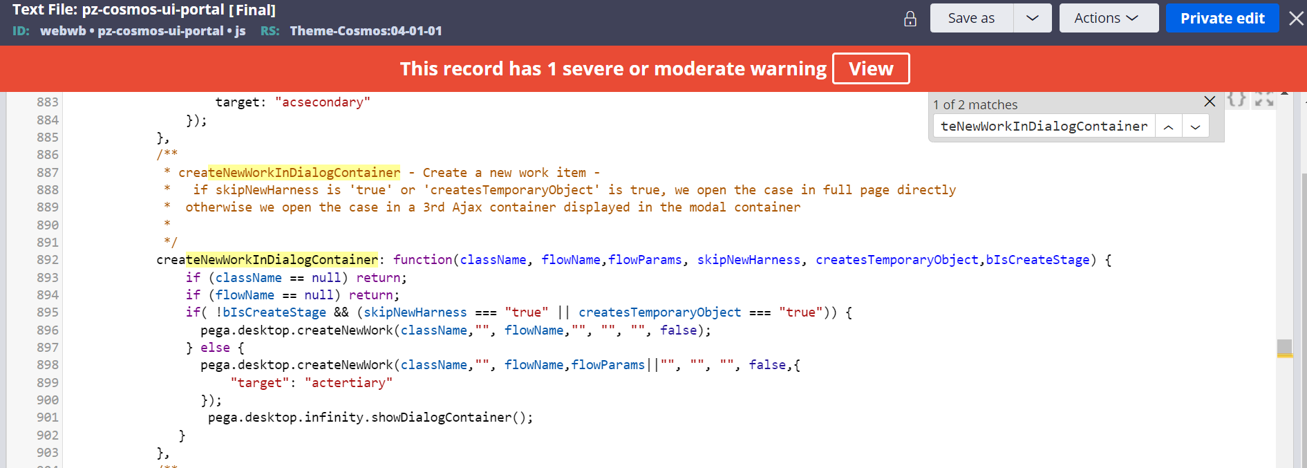 Create Case Modal Dialog | Support Center